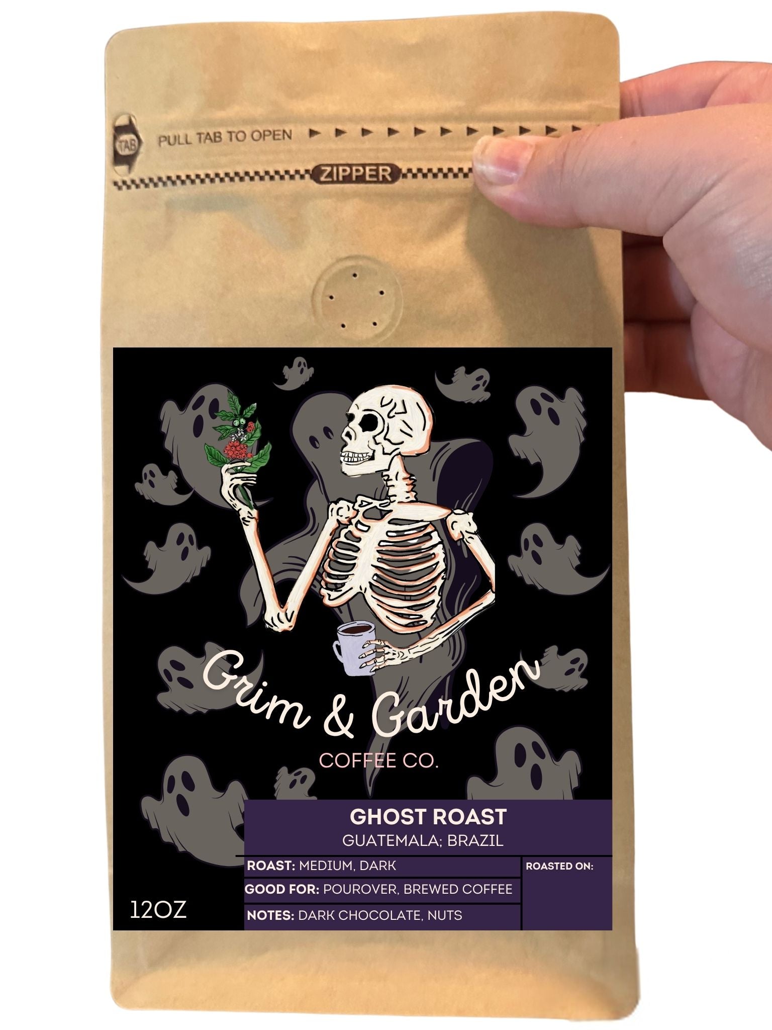 Ghost Roast Coffee Beans – Grim & Garden Coffee Co.